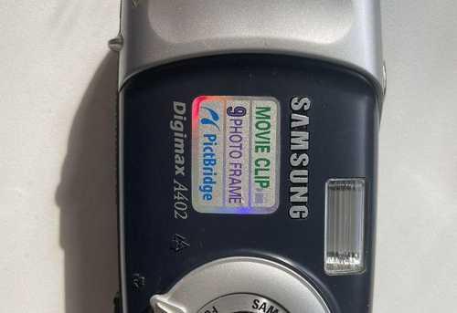 Компактный фотоаппарат samsung digimax a402