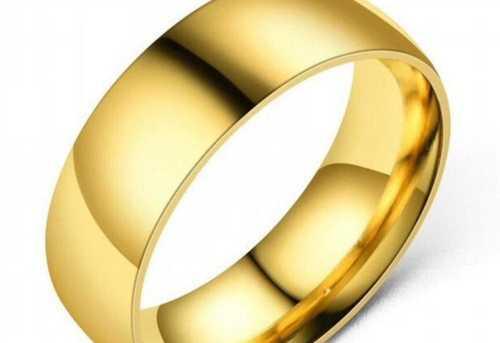 Кольцо Tasyas Классика 6 мм золото size 16.5