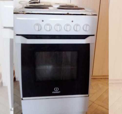 Плита электрическая бу indesit