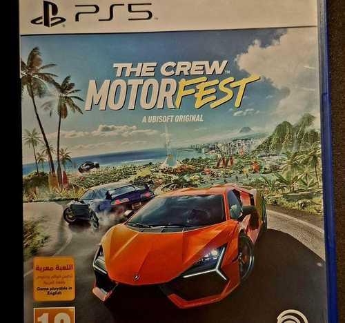 Диск the crew motorfest для ps5