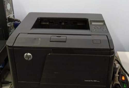 Принтер Laserjet pro 400 m401a