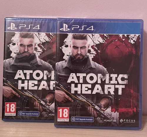 Atomic heart ps4 новый диск