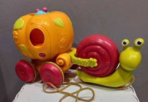 Детская игрушка -каталка волшебная карета Мими