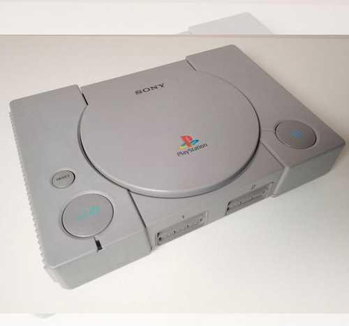 Sony PlayStation 1 Fat scph-7502 PAL ретро консоль