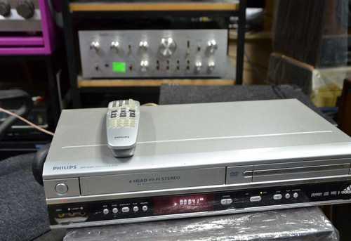 DVD/VHS-плеер Philips DVP-1050V Hi-Fi пульт