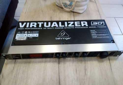 Процессор эффектов Behringer FX2000 virtualizer 3D