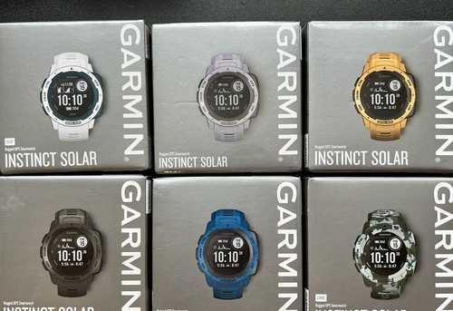 Garmin Instinct Solar, 3 цветa, NEW