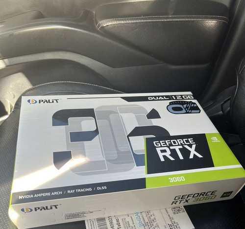 Видеокарта Palit nvidea GeForce RTX 3060 12 GB