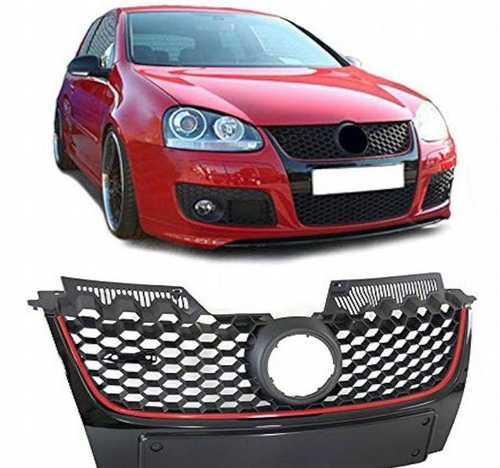 Решетка радиатора GTI / VW golf V (04)