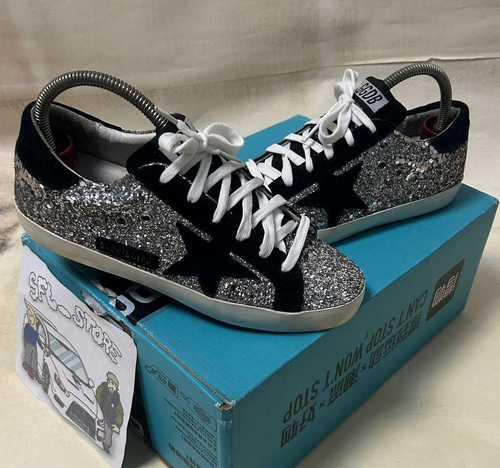 Кеды Golden Goose ‘superstar’ оригинал glitter