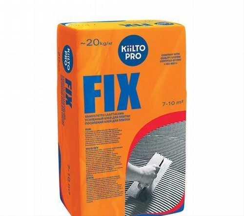 Клей для плитки Kiilto Fix серый 20 кг