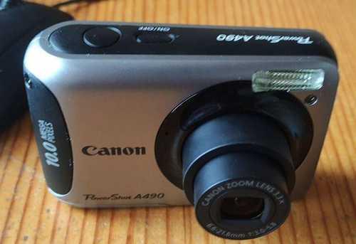 Цифровой фотопорат Canon PowerShot A490