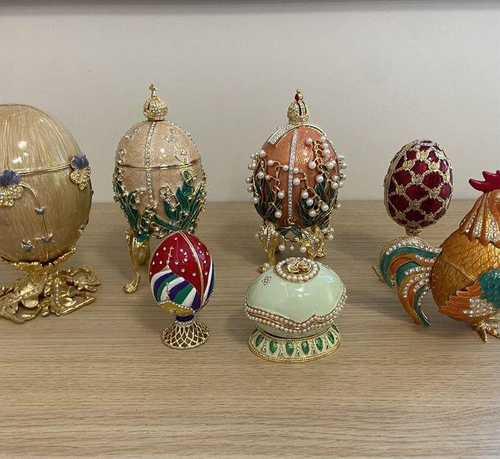 Декоративные яйца в стиле Фаберже