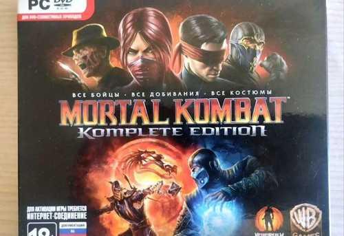 Диск Mortal Kombat pc dvd