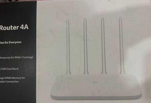 Роутер xiaomi mi router 4a model r4ac