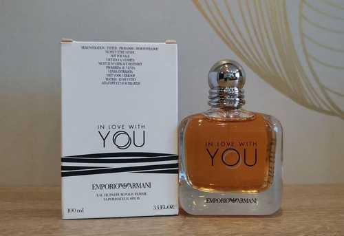 Armani In Love With You 100 оригинал