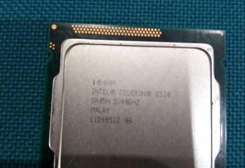 Процессор Intel Celeron G530(2 ядра по 2,4 мгц)