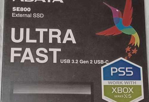 Продается портативный SSD A-data новый