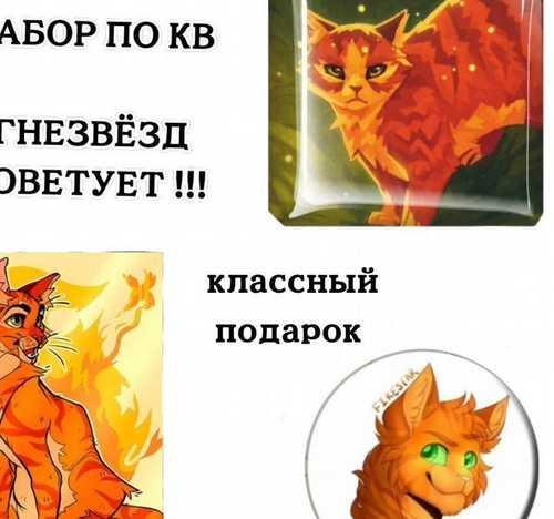 Наборы коты воители (могут быть книги )