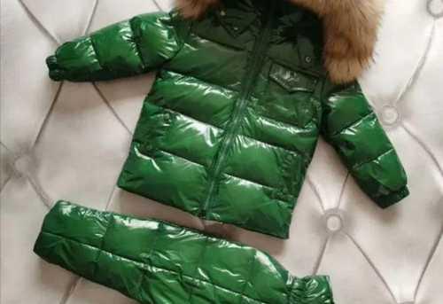 Зимний костюм детский moncler, 92-98