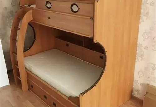 Мебель Флинт (кровать двухъярусная, шкаф)