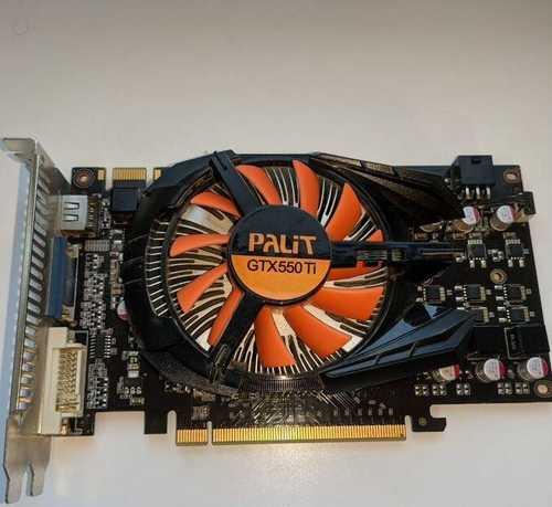 Видеокарта Palit nvidia GeForce GTX 550Ti