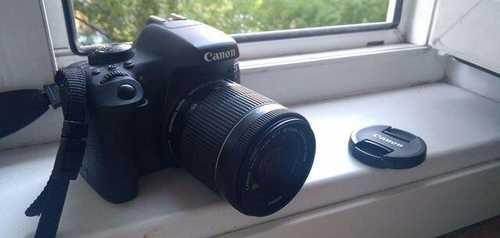 Зеркальный фотоаппарат canon eos750d