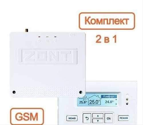 Комплект zont H-1V / zont smart + панель мл-732