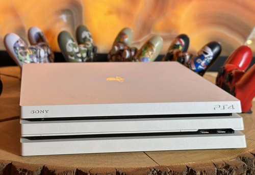 Ps4 sony playstation 4 pro white Delux Edition