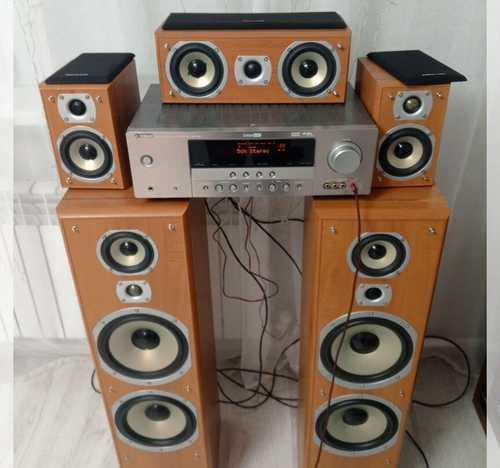 Yamaha rx v361 и Cortland STH-6000