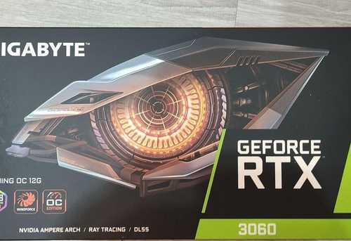 Видеокарта Gigabyte RTX 3060 Gaming OC (новая)