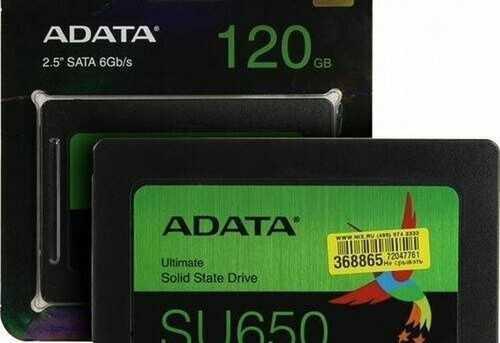 SSD накопитель adata SU650 120 GB