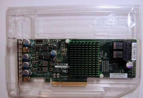 HBA-адаптер Supermicro AOC-S3008L-L8E 12G SAS