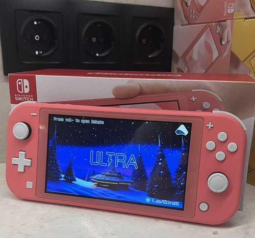 Новая прошитая Nintendo Switch Lite 128 Gb