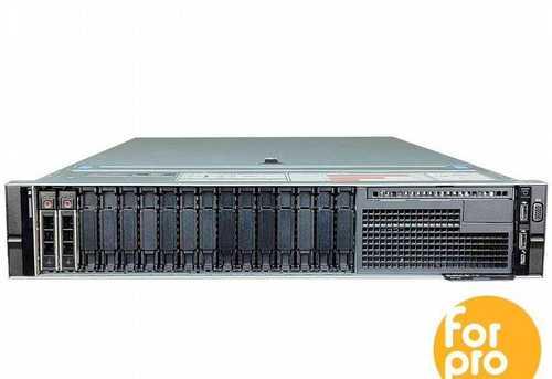 Сервер dell R740 16SFF 2x4216Silv 64GB, H730p