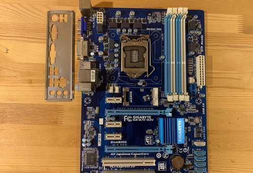 Gigabyte ga b75 d3v 1155