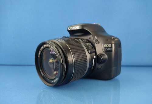 Canon EOS 550D kit 18-55mm 3.5-5.6 IS