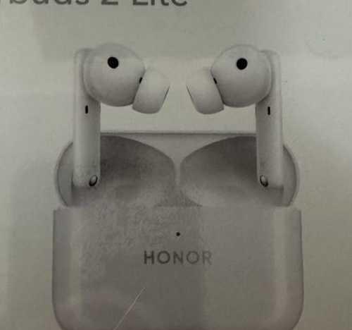 Беспроводные наушники honor earbuds 2 lite новые