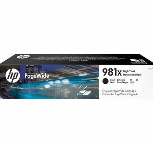 Струйный картридж Hewlett Packard L0R12A (HP 981X) Black