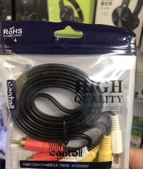 Провод 3RCA