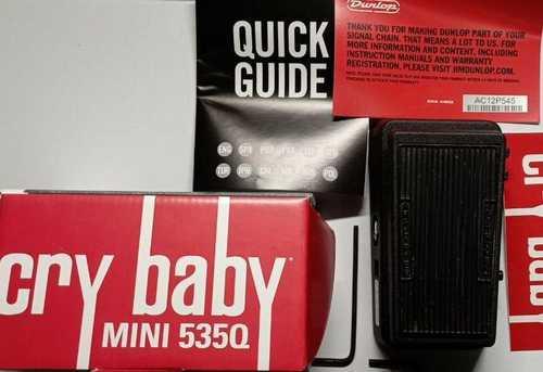 Квакушка Dunlop Cry Baby Mini 535Q Wah