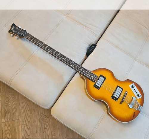 Гитара бас JET UVB 580 Hofner Beatles Bass