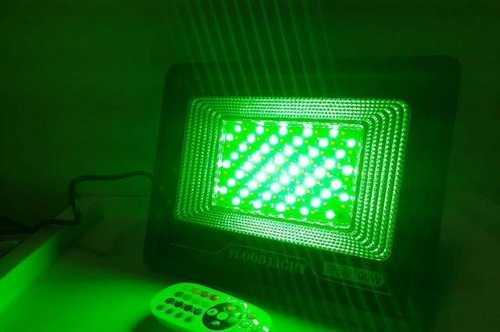 Светодиодный прожектор (разные цвета)
