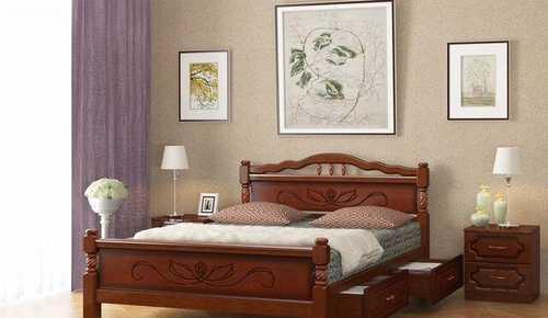 Кровать "Карина-5" 1,2м