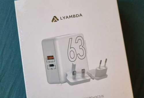 Сетевое зарядное устройство Lyambda LT63, 63 Вт