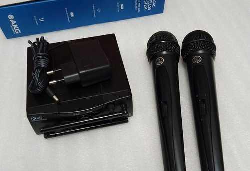 Радиосистема AKG WMS40 mini dual Vocal set