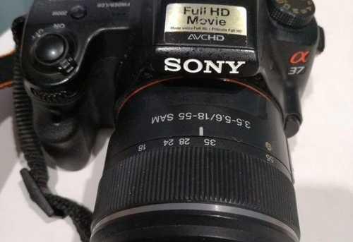 Продам фотоаппарат Sony SLT-A37 сломан