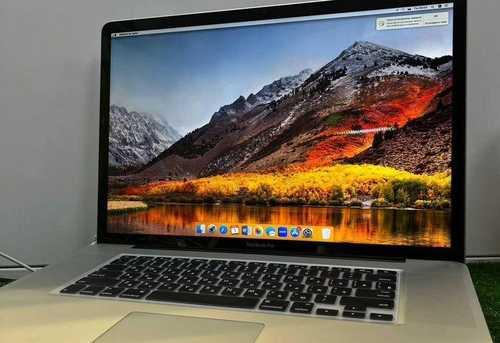 MacBook Pro 17 (2009), 256 ГБ, Core 2 Duo, 2.8 ГГц, RAM 8 ГБ, GeForce 9600M GT 0.5 ГБ