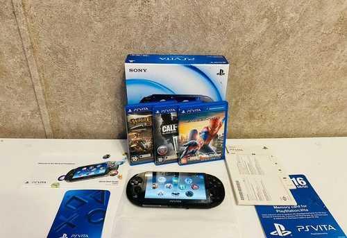 PS Vita Slim \ Fat \ + карта памяти \ + игры