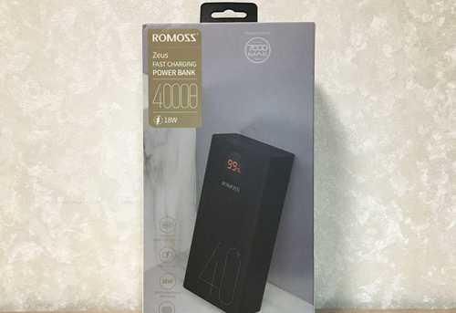 Powerbank Romoss Zeus PEA40 40000mAh 18W Новый